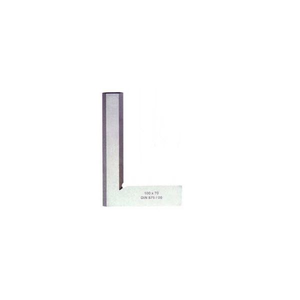 INSPEC 639-1300 KNIFE EDGE SQUARE, DIN 875 GRADE 0, 300X200MM