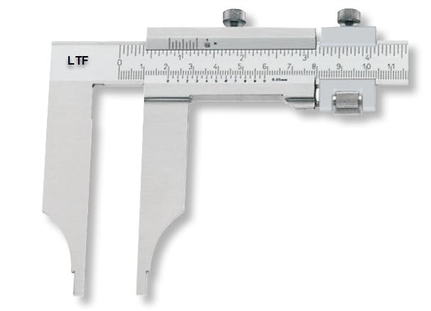 LTF P-CNA16 Vernier Caliper 150mm x .05mm graduation with fine adjustm