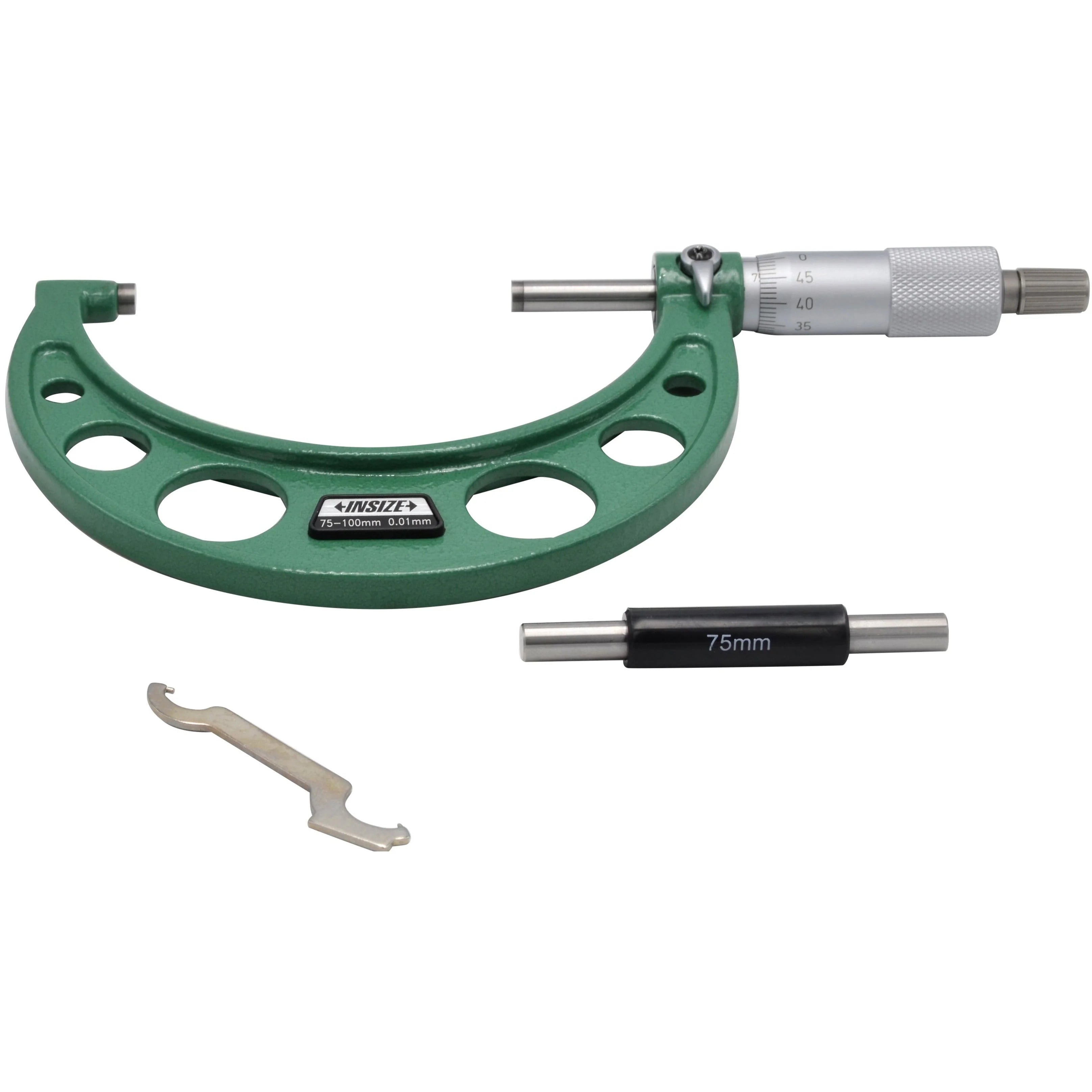 Insize Mechanical micrometers without heat shield 75-100mm x.01mm 3203