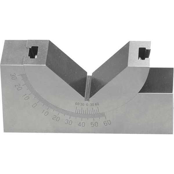 MHC 418-4950 Adjustable Angle Gauge/Tilting Vee Block 0-60, 90° 1-13/1