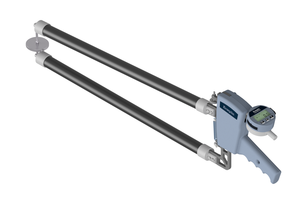 Kroeplin Digital External Caliper Gauge 0-100mm, 0.1mm C12100T with 50