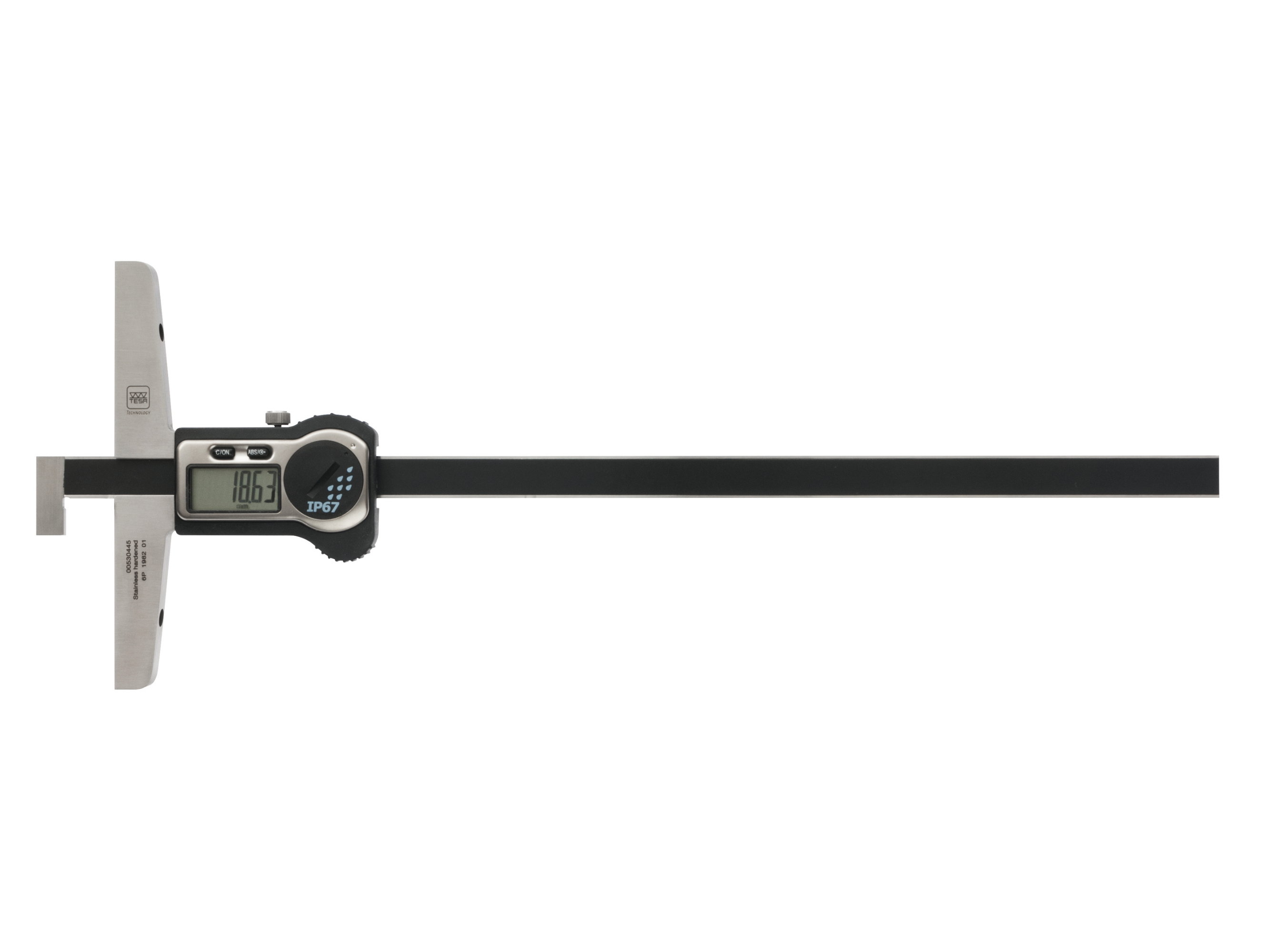 Tesa Digital Depth Caliper 0-500mm IP67 Waterproof