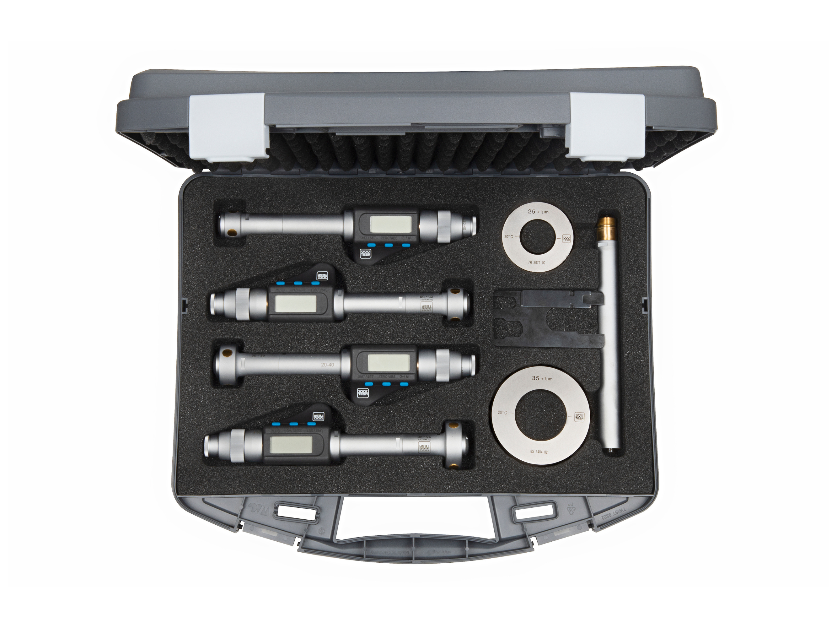 Tesa Digital internal micrometers - Complete Set 6-12mm 06130221