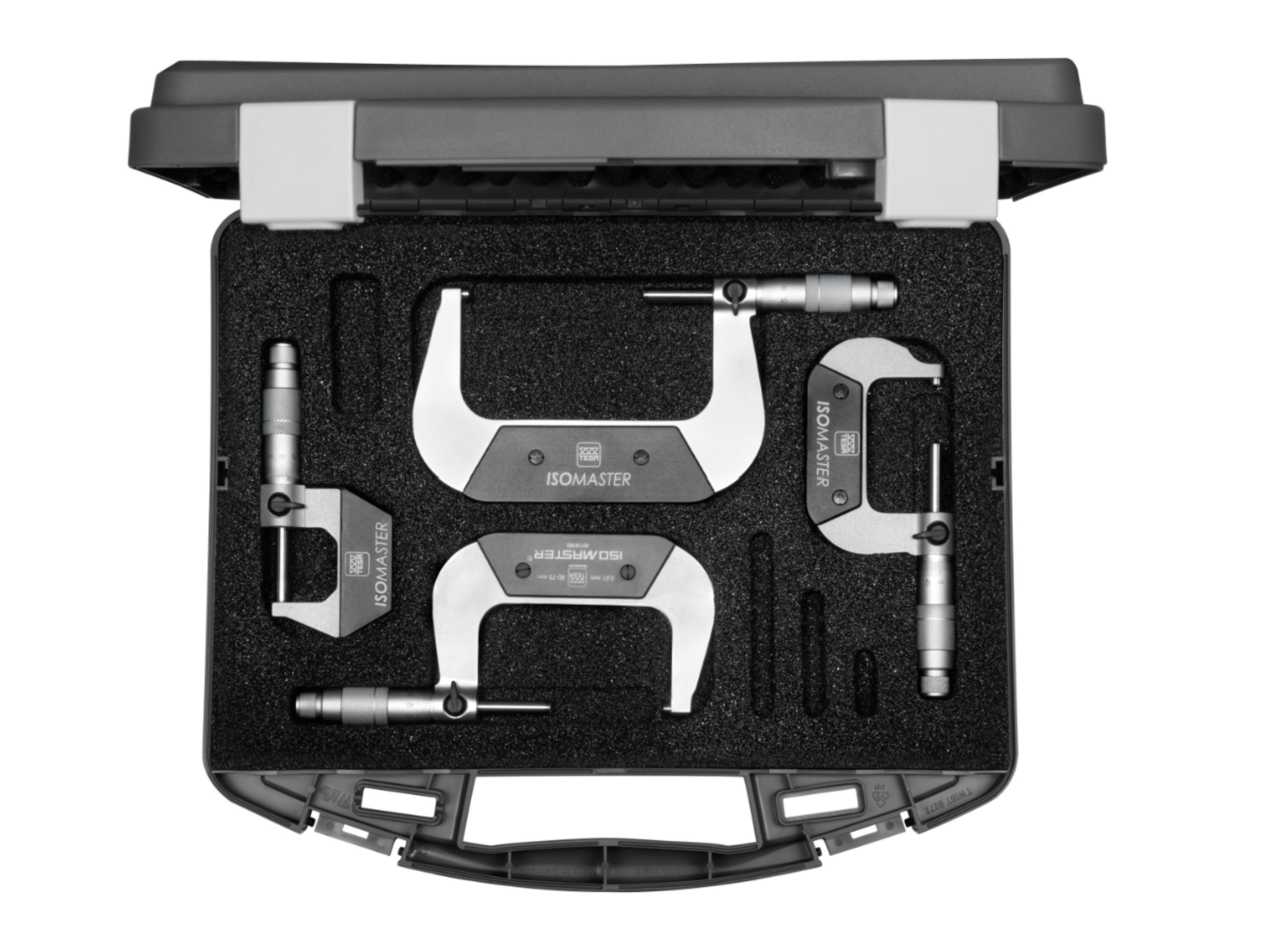 Tesa Isomaster Metric Analogue Micrometer (Set of 4) 0-100mm 00110113