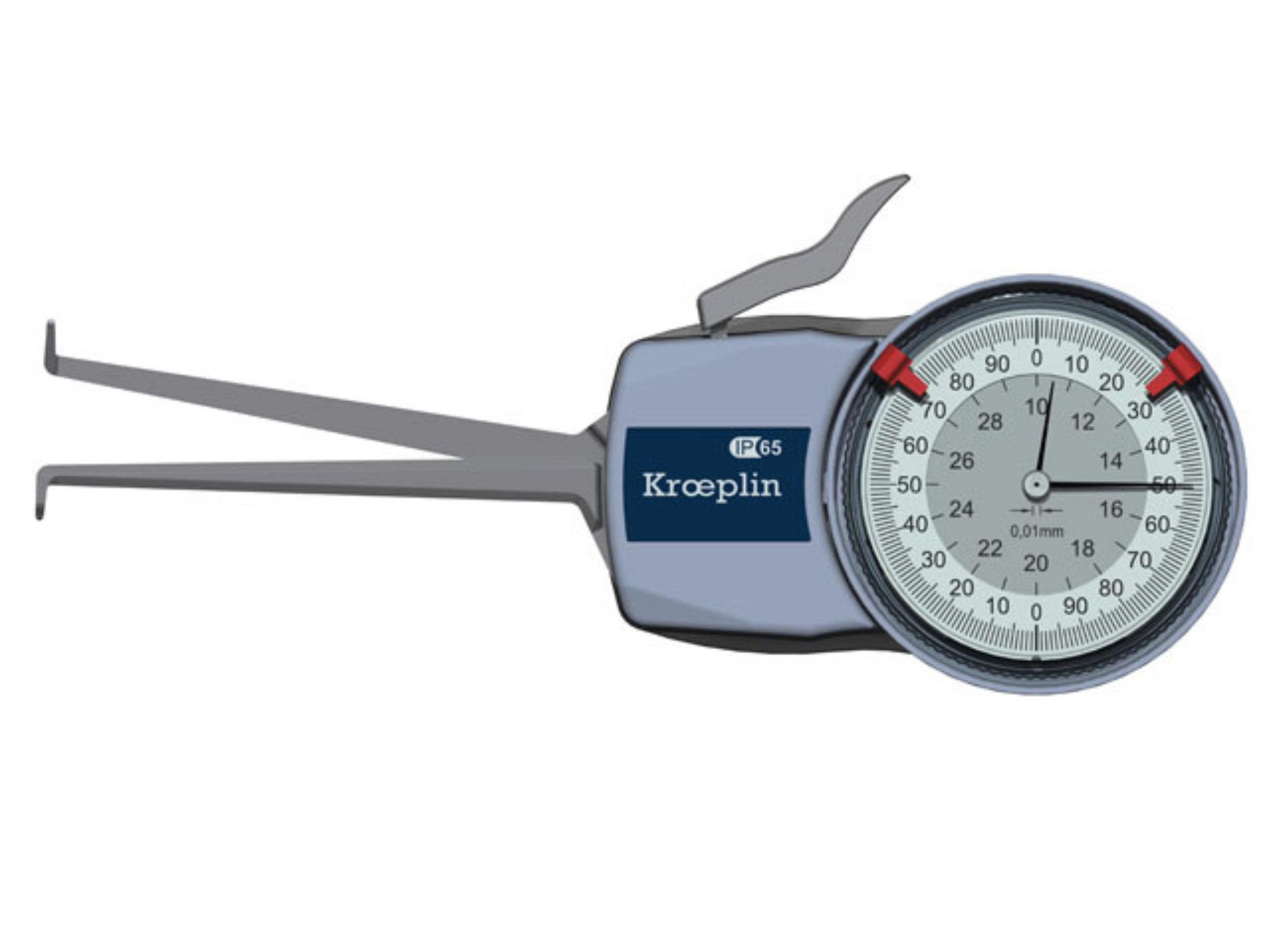 Kroeplin Metric Internal Caliper Gauge 10-30mm, 0.01mm H210 ( Mitutoyo