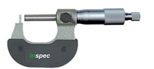 Inspec Tube Micrometer 0-25mm x.01mm Code 200-71-100 Pin 1.8mm Anvil,